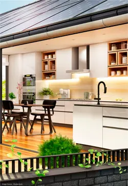 Scandinavian Themed Kitchen Floors | Orientbell