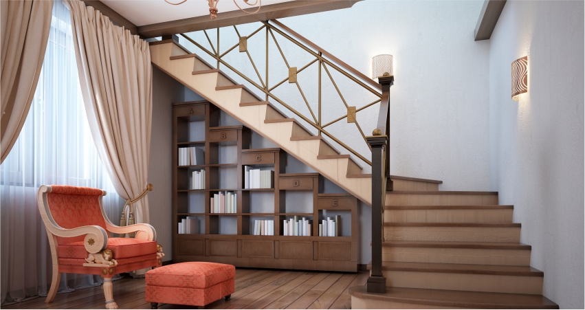 Under Stairs: Design and Storage Ideas | Orientbell Tiles