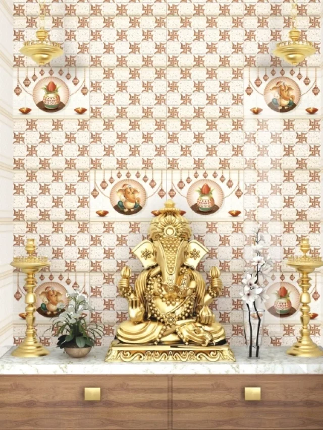 Elegant Pooja Room Designs for Every Home - Orientbell Tiles