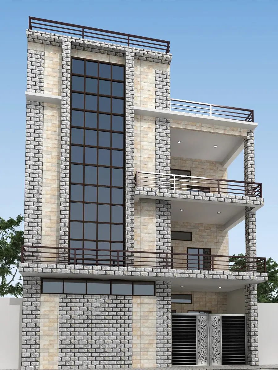 Pillar Tile Design | Stylish Pillar Tiles For Home | Orientbell Tiles